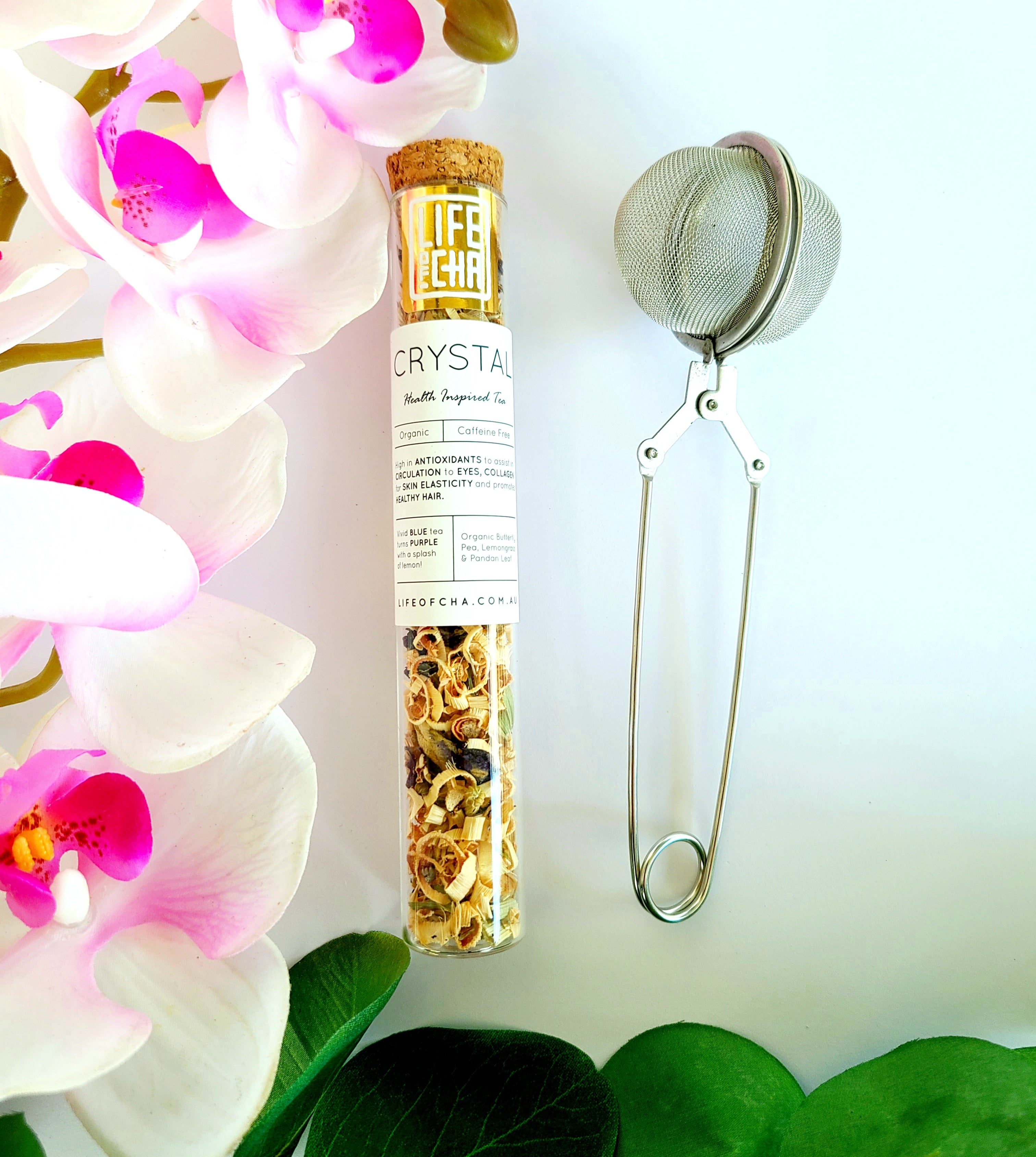 Test Tube + Tea Strainer (10 pack) – Life Of Cha